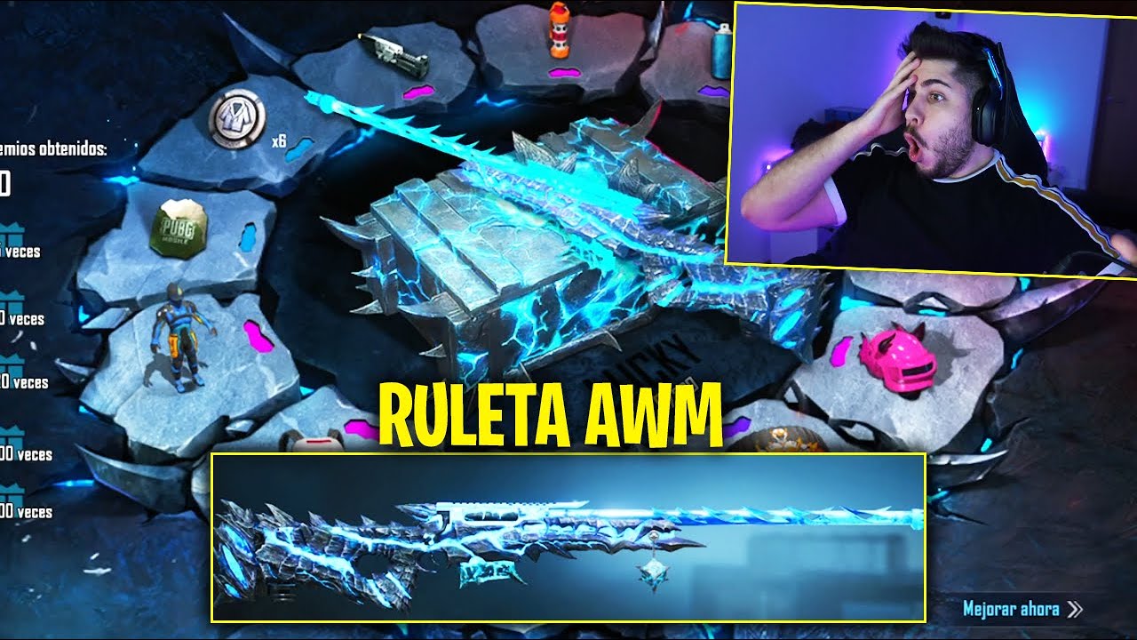 ¡SACANDO LA AWM GODZILLA A 2 SUSCRIPTORES EN PUBG MOBILE! ¡40 000 UCs ...
