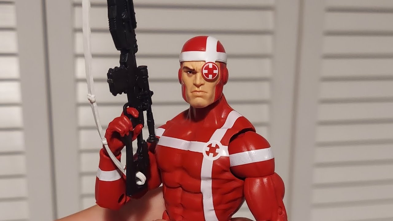marvel legends crossfire action figure review - YouTube