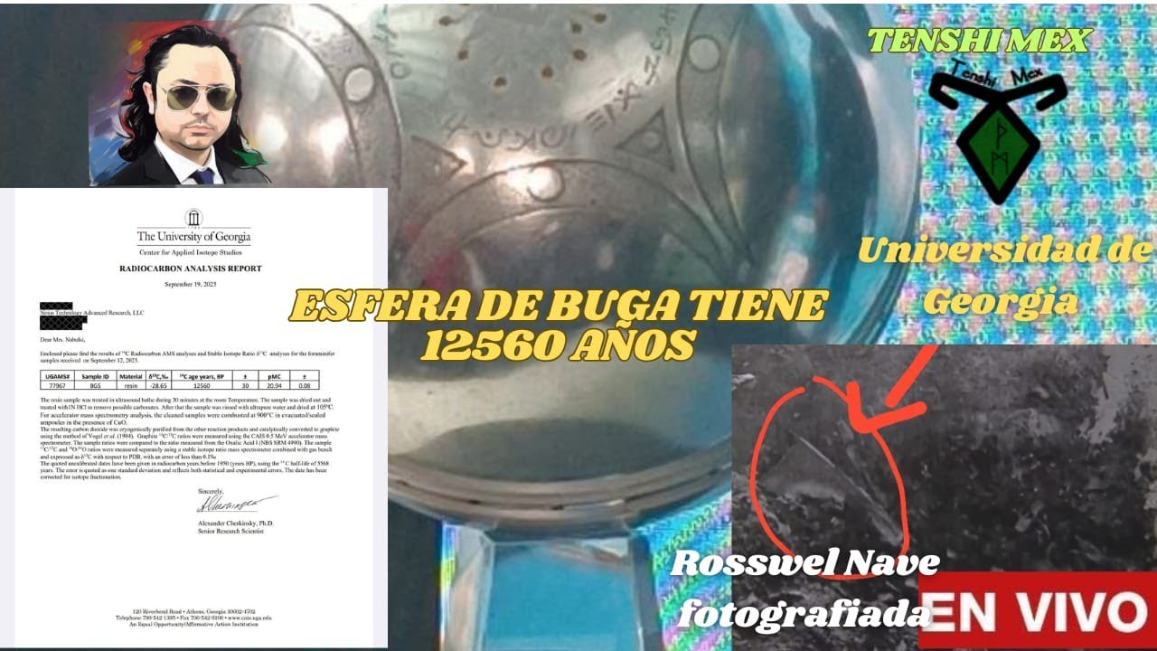 ESFERA DE BUGA TIENE 12,560 AÑOS DE ANTIGUEDAD UNIVERSIDAD DE GEORGIA ...