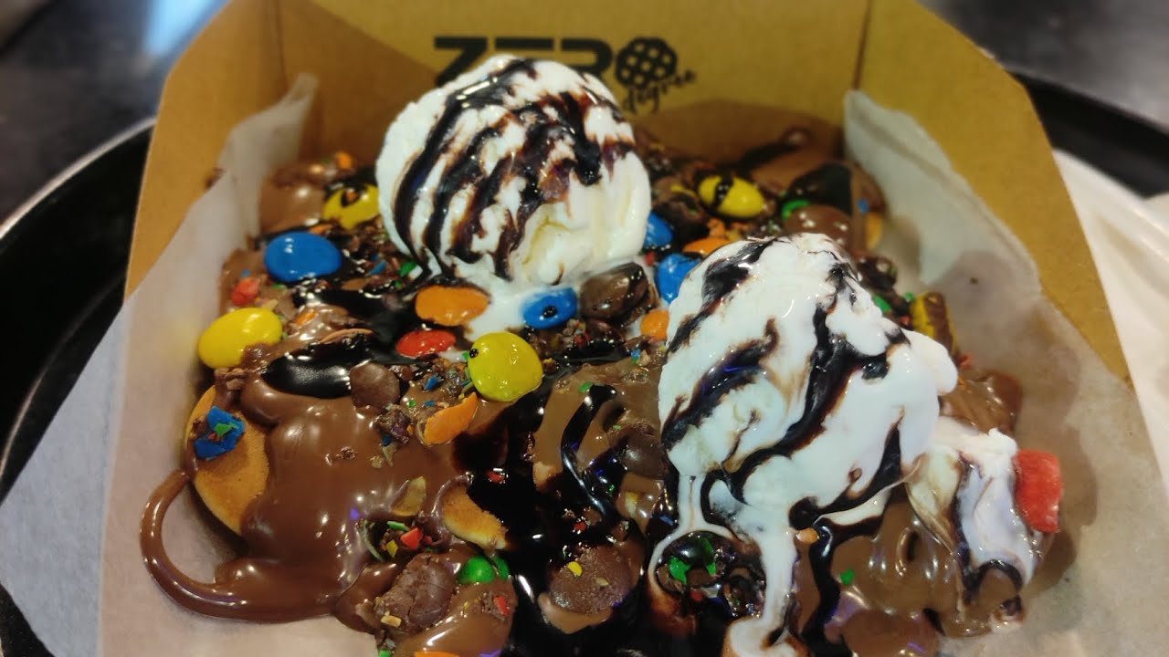 Zero Degree 0°|| Desserts (Mini Pancakes) & Soda's (Blueberry) || Gulberg, Lahore #viral # ...