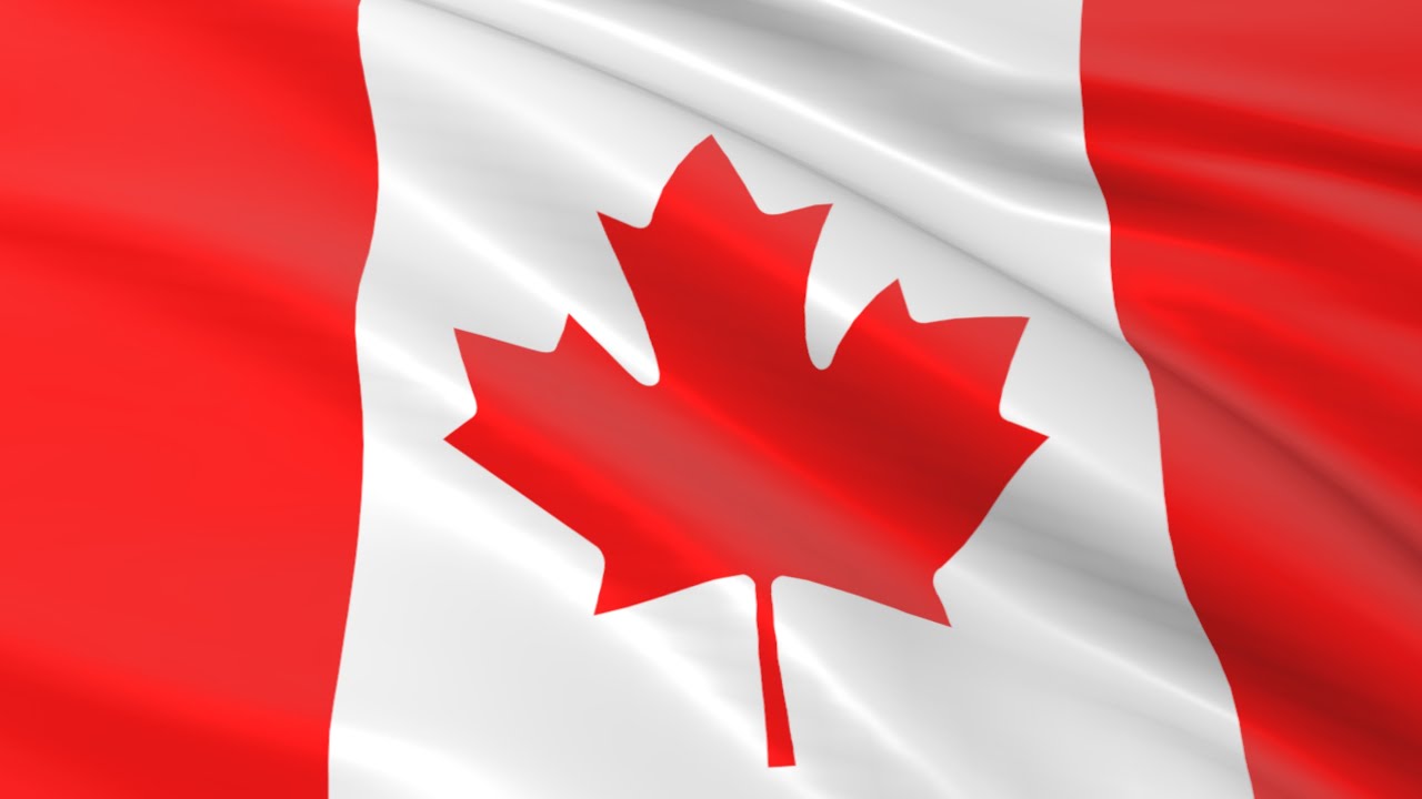 Canadian Flag Waving Gif