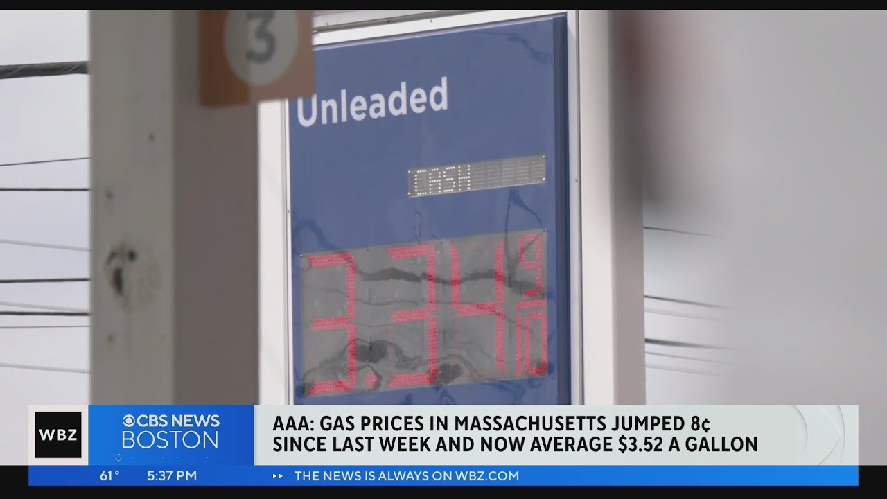 Massachusetts gas prices rise 8 cents in last week, but stay below ...