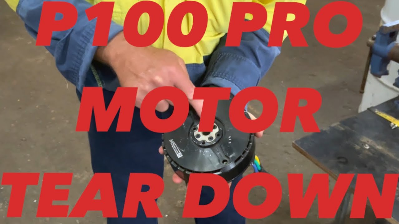 XAG P100 pro motor tear down. - YouTube