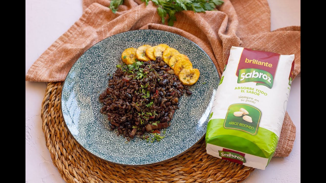 🌟🍚 ¡Auténtico! Arroz Congri Cubano con Frijoles y Plátano Macho 🍌 ...