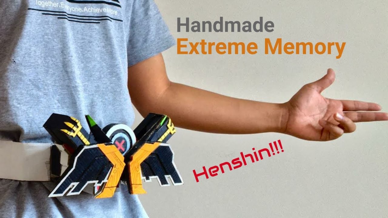 [Trial] DIY DX Double Driver & DX Extreme Memory from cardboard (Review ...