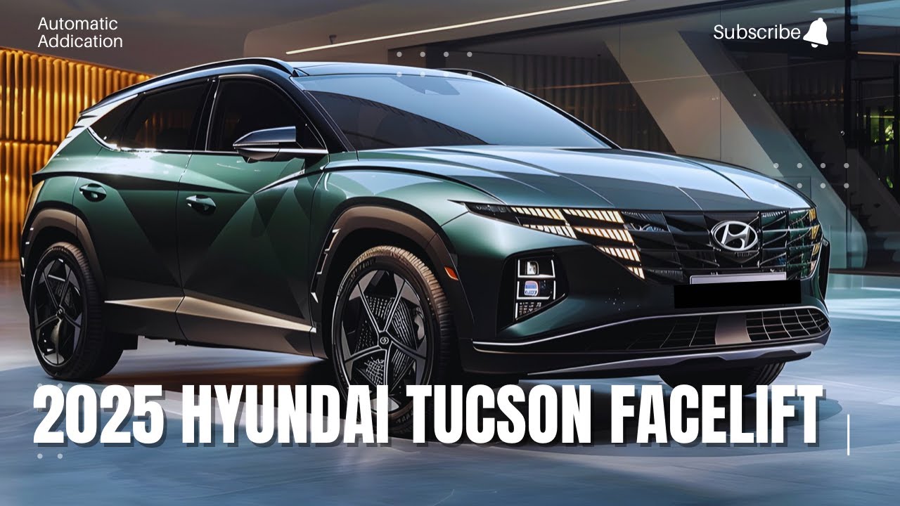 2025 Hyundai Tucson Revealed With Sharper Styling And Classy Interior ...