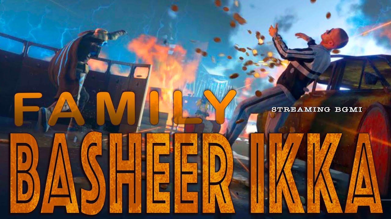 Family Streaming BGMI Live Malayalam Commentary | Basheer ikka - YouTube