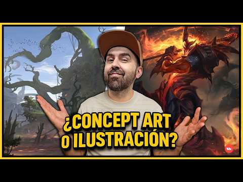 ¿Qué es ILUSTRACIÓN y qué es CONCEPT ART? Diferencias