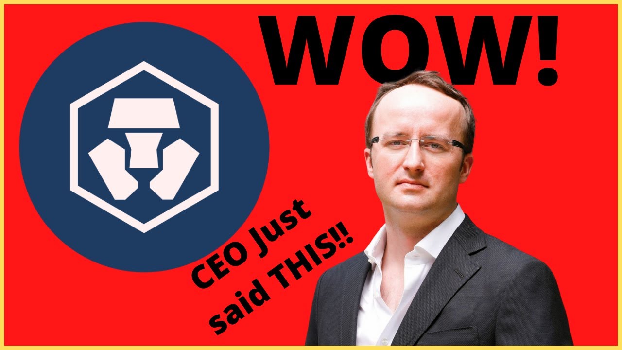 Crypto.com CEO just said this! (Will this save CRO?!) - YouTube