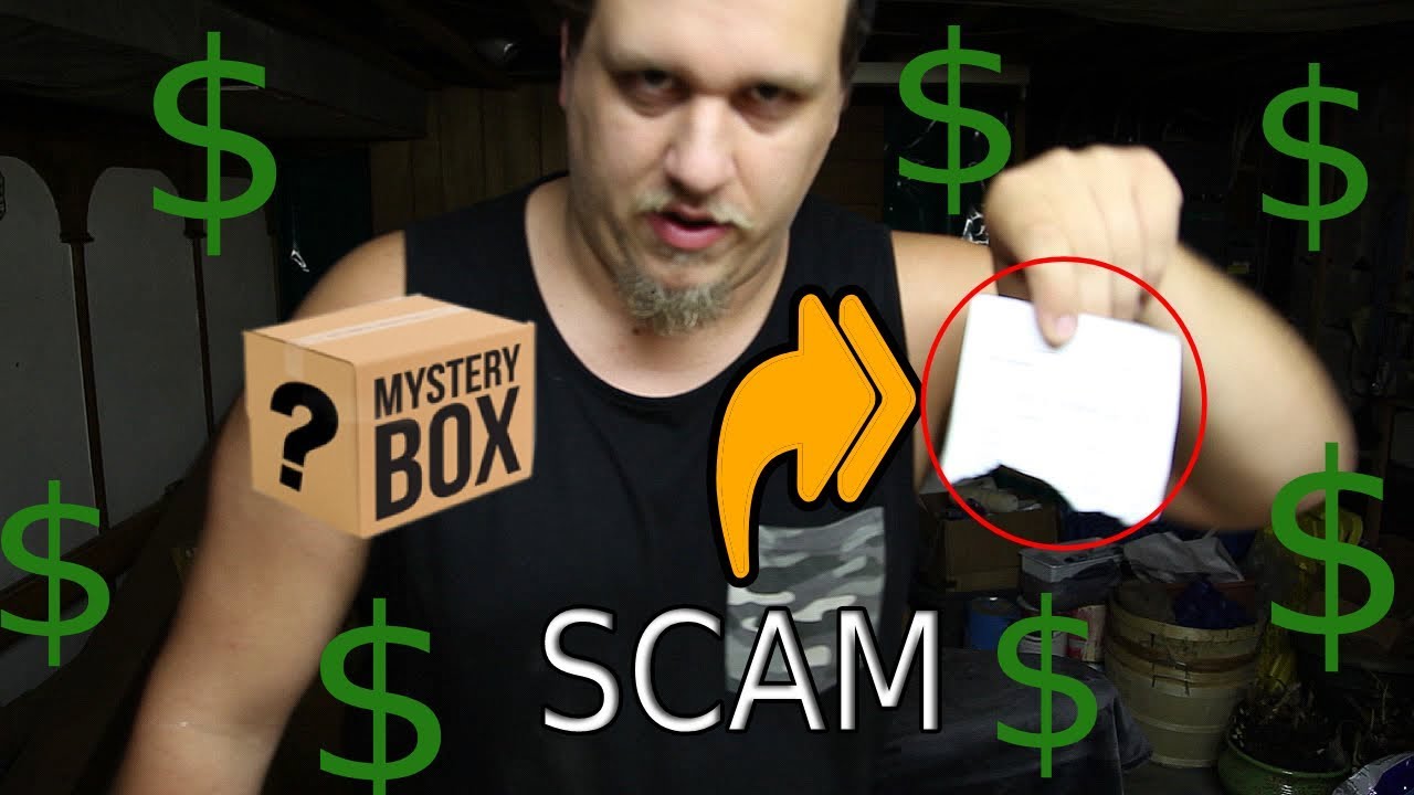 Buying A Real Mystery Box Goes Wrong (Scammed) - YouTube