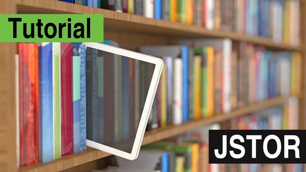 DOTLIB - JSTOR - Novo Tutorial - YouTube