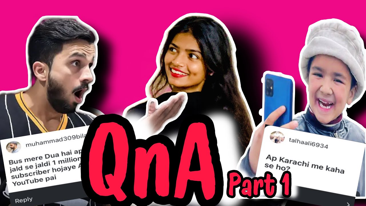 part :01 First QNA with Rajab and sheraz 😉all instagram QNA done - YouTube