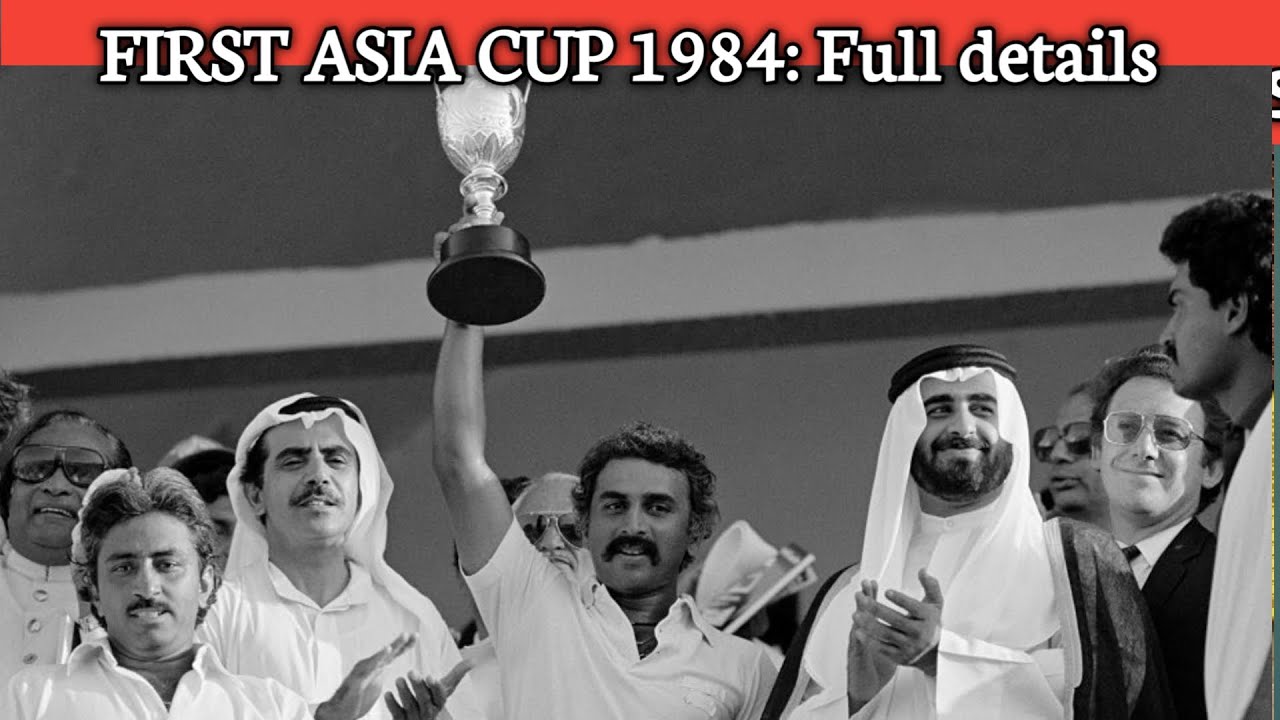 FIRST ASIA CUP 1984 | ASIA CUP | INDIA PAKISTAN | SRI LANKA - YouTube