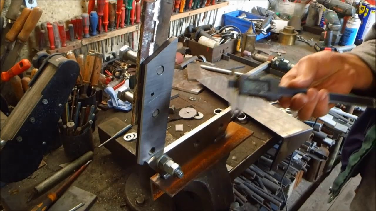 Blechschere Eigenbau. Metall schneiden. Eisenschere.Blech schneiden ...