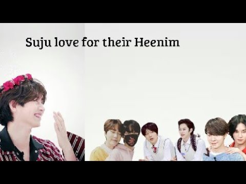 Super Junior love for their Heechul ❤ #heechul #superjunior #suju