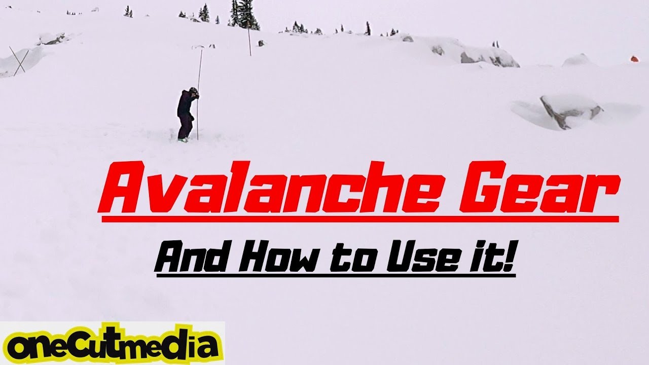 Avalanche Gear and How to Use It! onecutmedia Lets go Skiing - YouTube