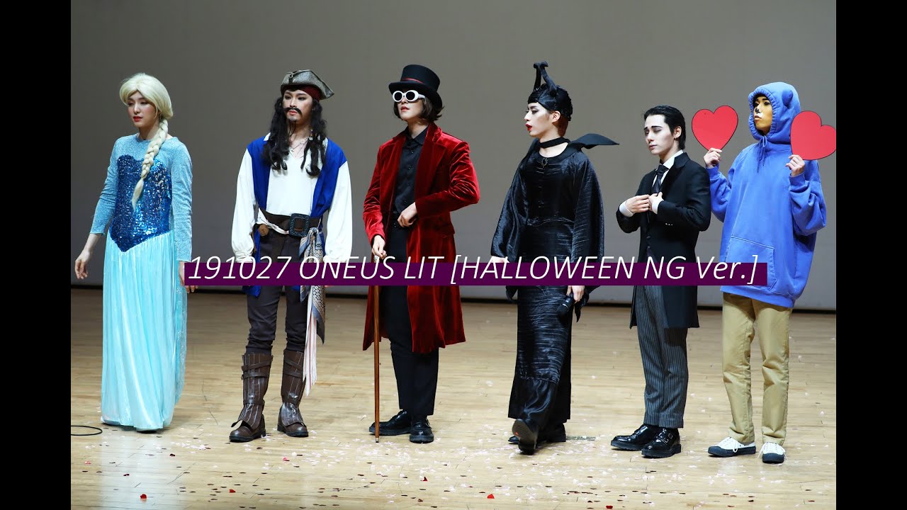191027 ONEUS LIT [HALLOWEEN NG Ver.] HWANWOONG focus. fancam 4k 원어스 가자 ...