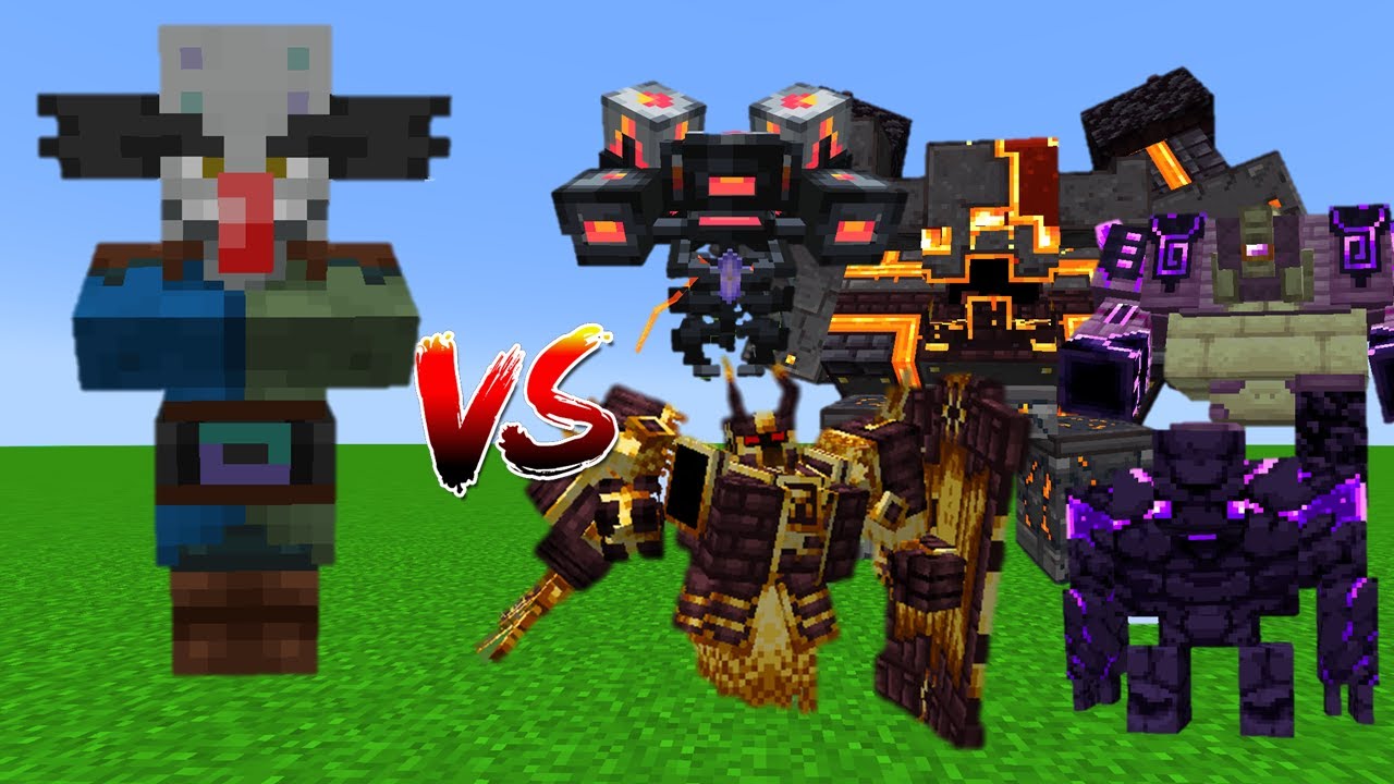 Clownager(Leo's Illagers) Vs L_Ender's Cataclysm - Minecraft Mob Battle ...