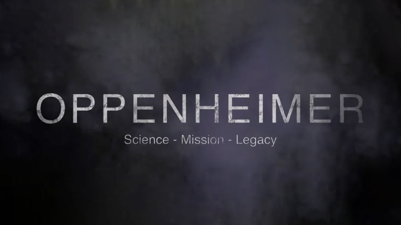 J. Robert Oppenheimer: Science (Part 1) - YouTube