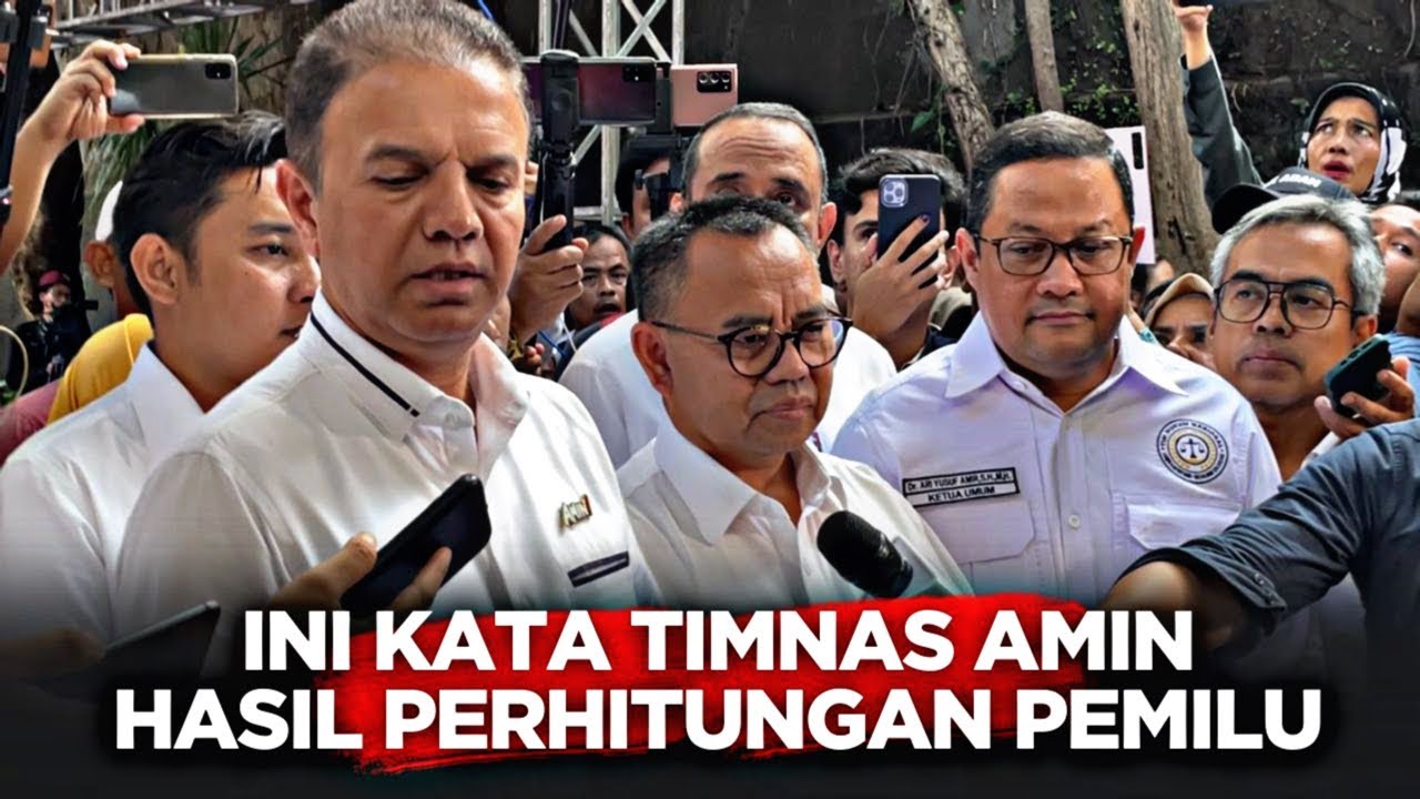 ‼️HASIL PEMILU CURANG‼️TIMNAS AMIN BUKA SUARA SOAL HASIL QUICK COUNT ...