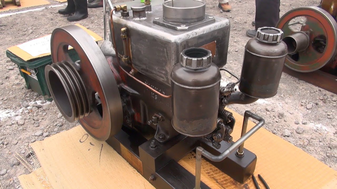 1950s YANMAR Diesel Type K5 Modified [Old Engines in Japan] - YouTube
