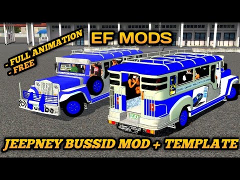 MOD BUSSID Detailed - Standard Philippine Jeepney - YouTube