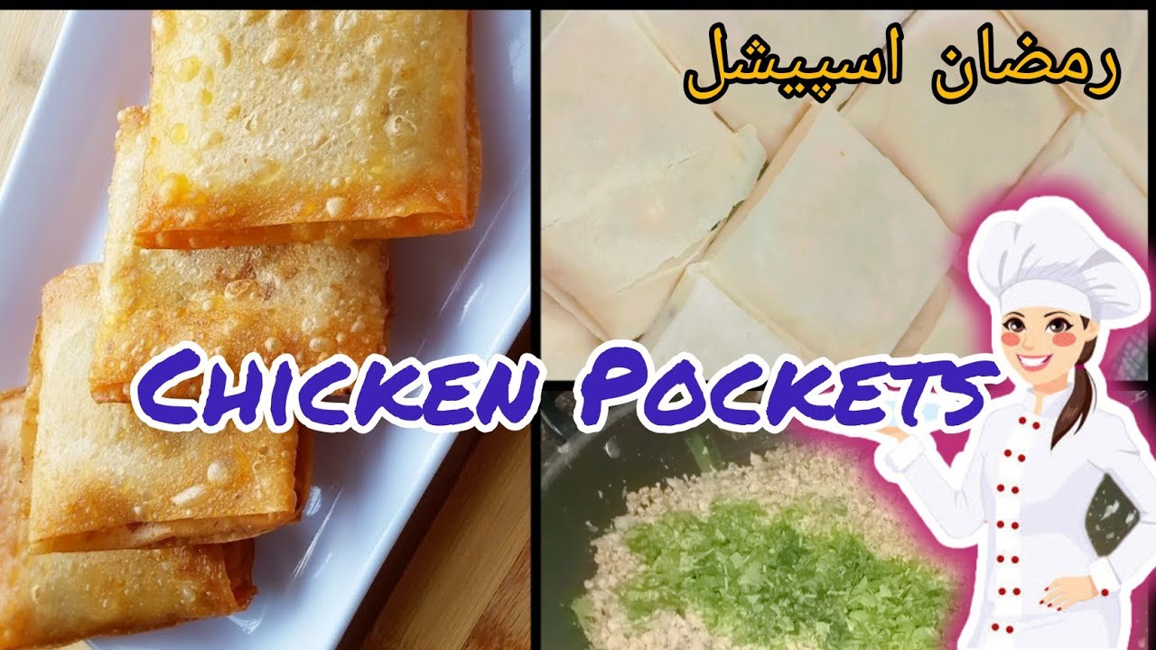 Mini Chicken Pockets Recipe ||Ramadan 2023 Iftar Party Special Recipe ...