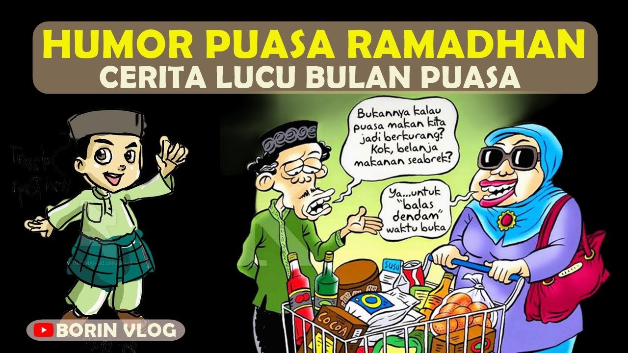 Humor Lucu Bulan Puasa Ramadhan - YouTube
