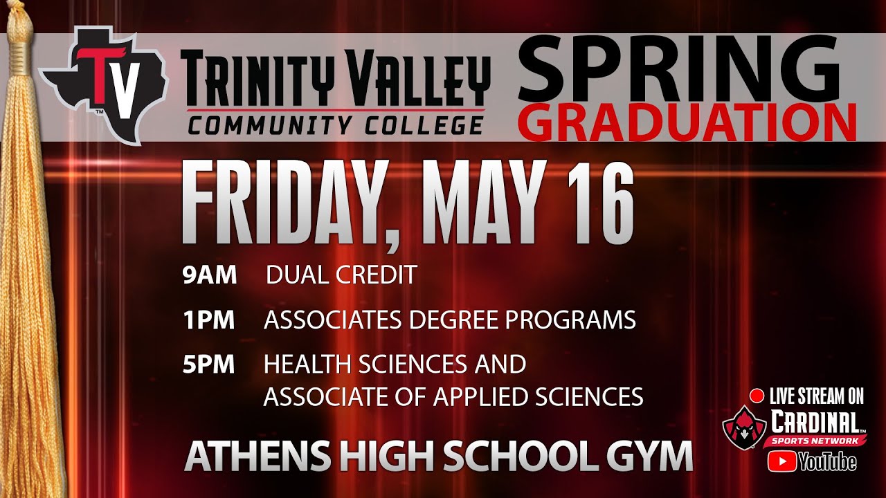 Graduation - TVCC Student Athletes and Dual Credit - YouTube
