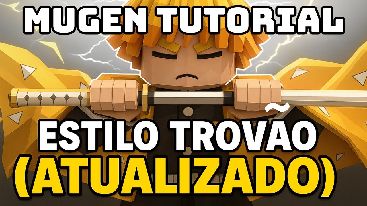 [Roblox Mugen] Tutorial Zenitsu (ATUALIZADO) - YouTube