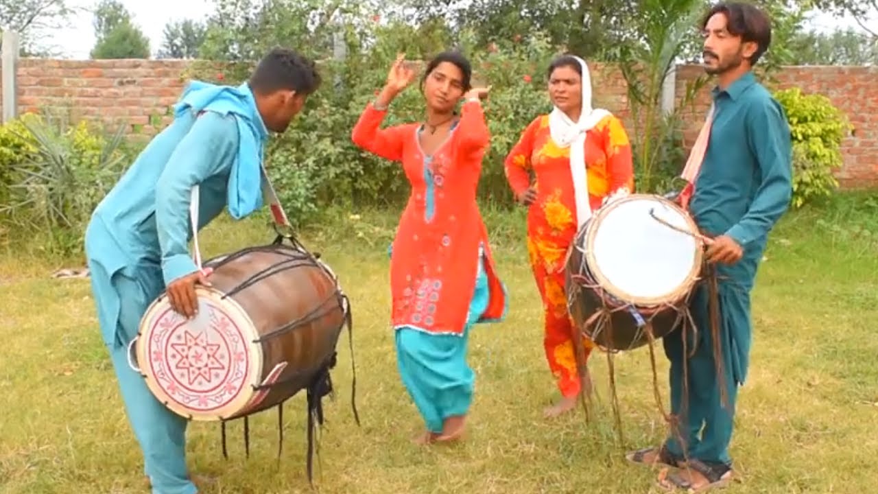 Pakistani Dhol Dance | Best Dhol Dance | Punjabi Song | Gora Rang Te ...