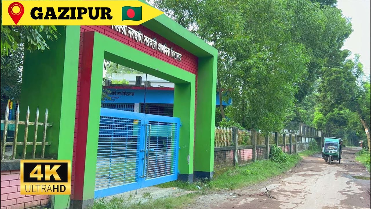 4K Bangladeshi walking tour Dhaka city 2023 || Birua Kaliganj Koran ...