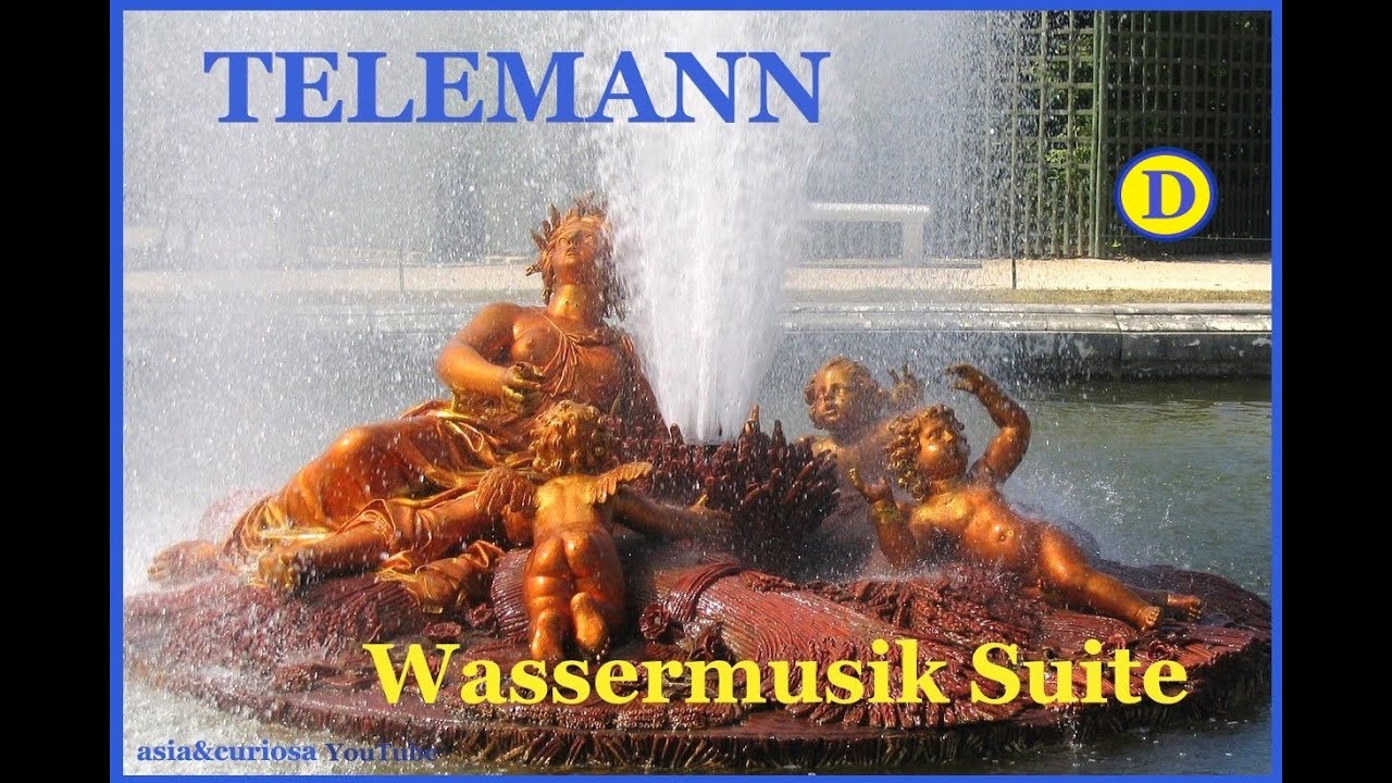 TELEMANN Wassermusik & Versailles ... Schola Cantorum Bâle - Wenzinger ...