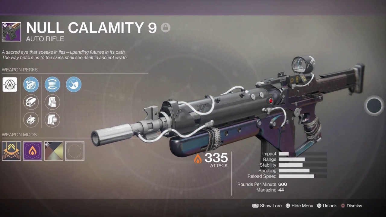 Destiny 2: Null Calamity 9 Review & We ran out of Medals!!! - YouTube