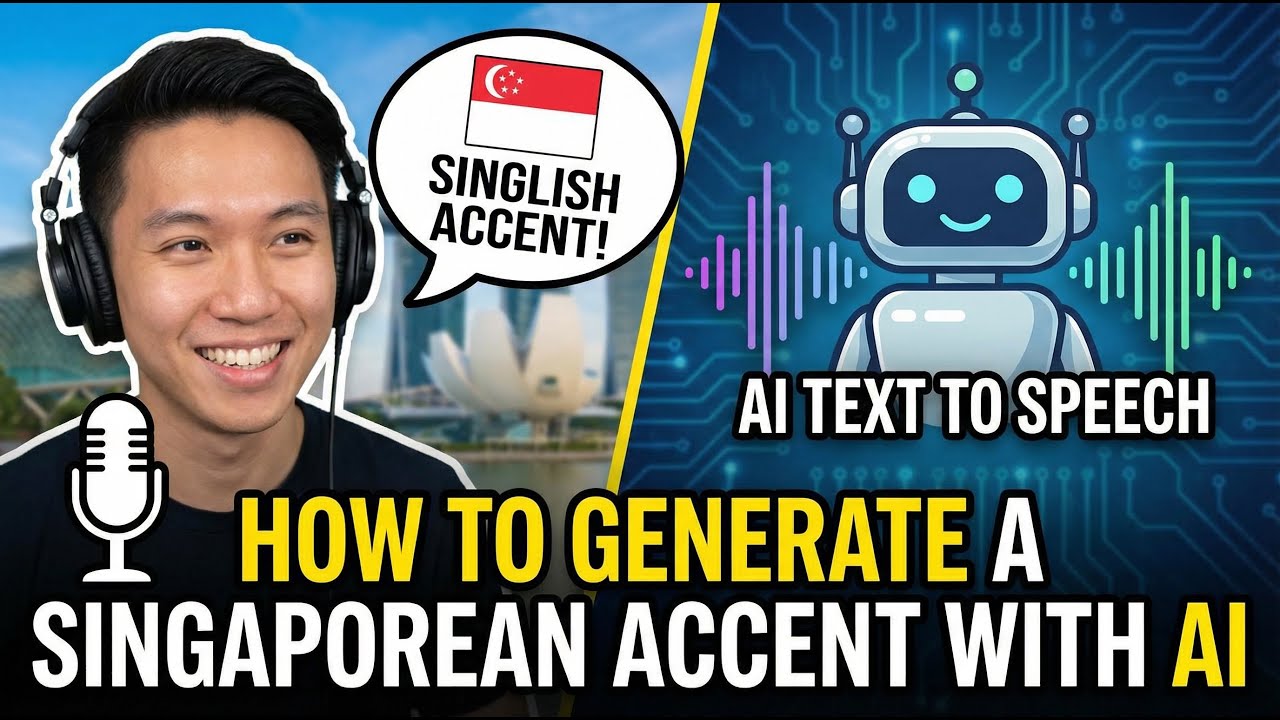 How to Generate a Singaporean Accent (Singlish) with AI Text to Speech ...
