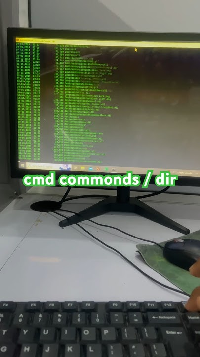 Cmd Commonds /dir #hackideatrick #hacker #shorts - YouTube