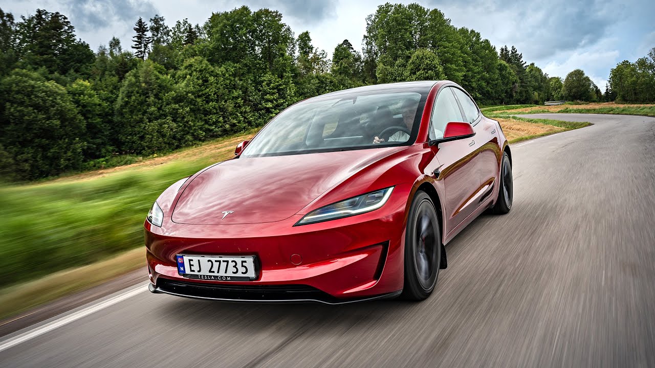 Test av Tesla Model 3 Performance 2024 – er den verdt nesten 100.000 ...