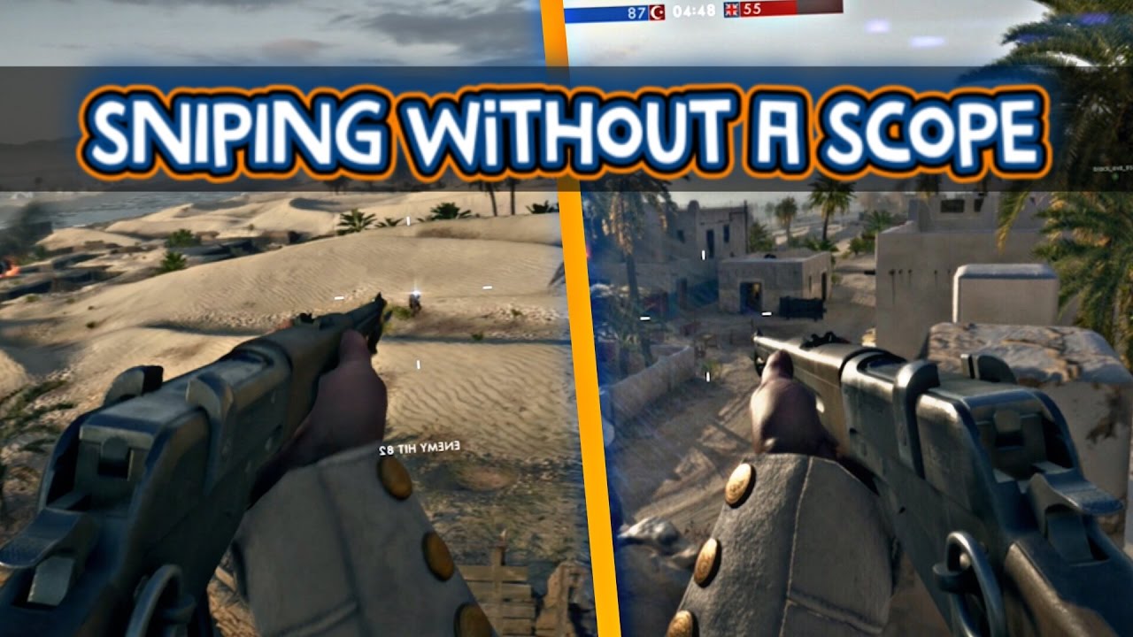 The Benefits of Sniping Without A Scope - Battlefield 1 Multiplayer ...