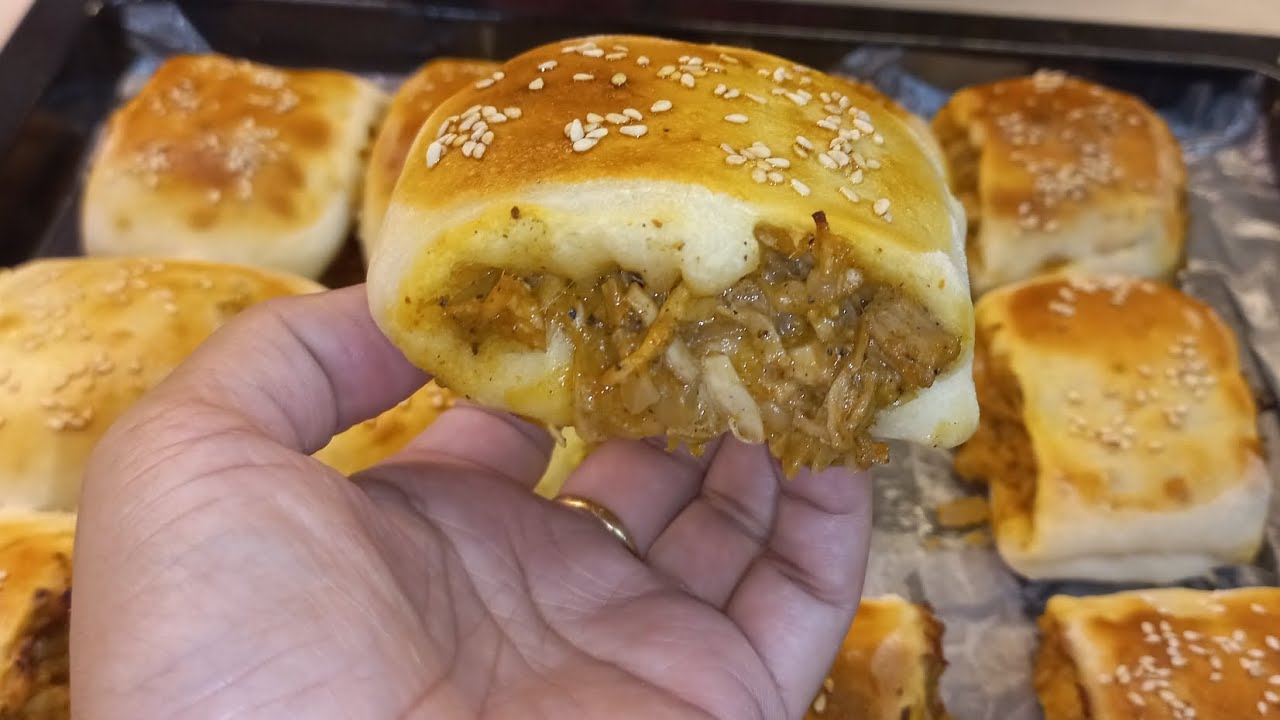 Chicken Bread 🥖 ||Baked Chicken Bread||Yummy and Delicious Recipe||The Ruby Kitchen#bread#food# ...