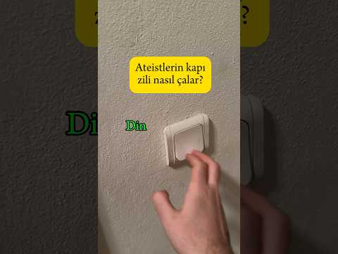 Ateistlerin Kapı Zili Nasıl Çalar? #mizah #espri #kötüespri #soğukespri #ateist #kapızili #zil #kapı