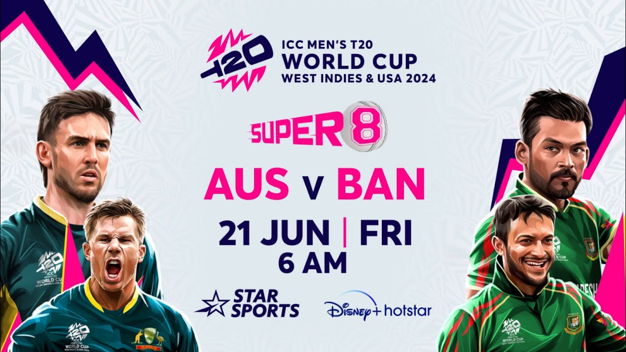 #AUSvBAN: SUPER Contest awaits in 𝐒𝐔𝐏𝐄𝐑 𝟖 | #T20WorldCupOnStar - YouTube