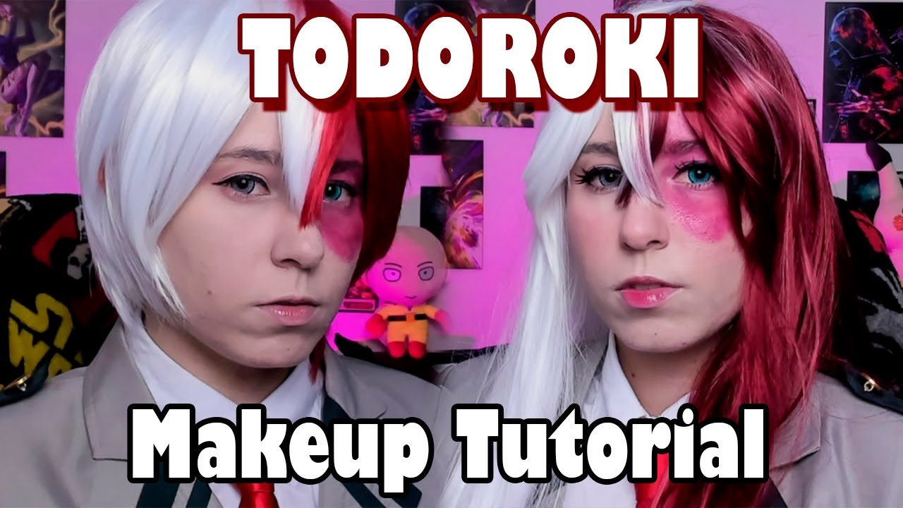 Shoto Todoroki Cosplay || Makeup Tutorial - YouTube