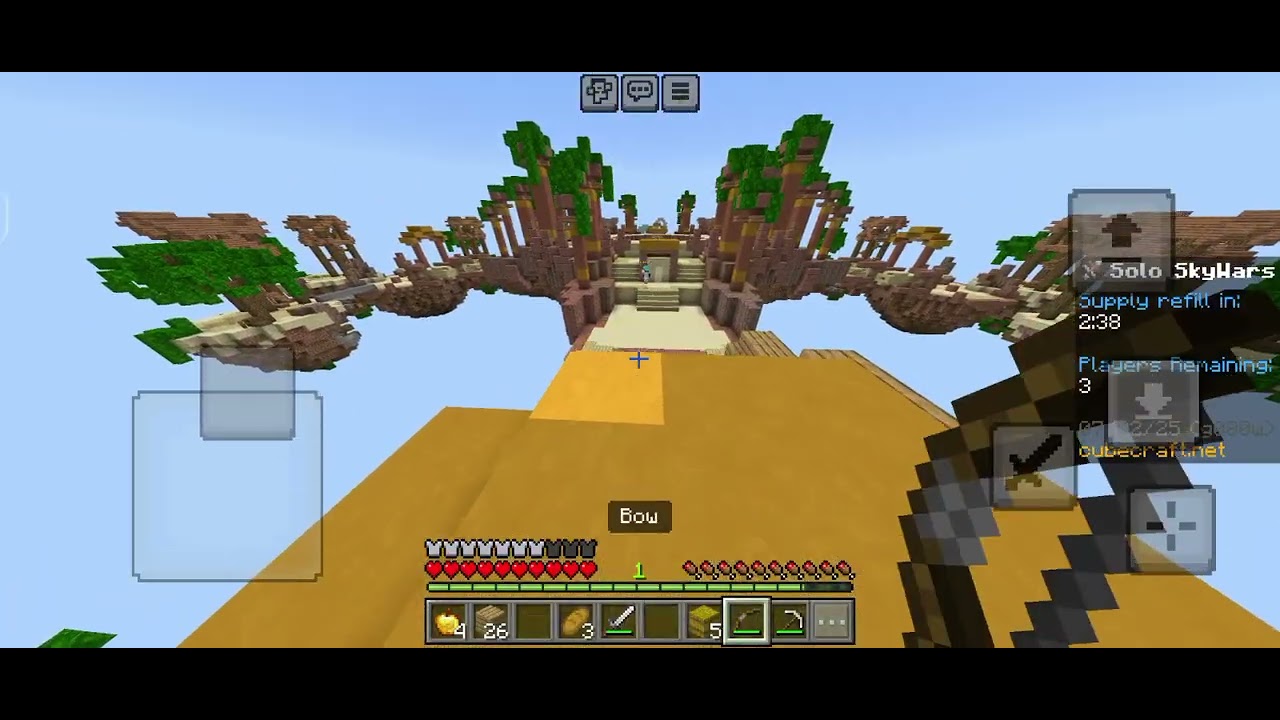 Minecraft skywars gameplay #minecraft - YouTube