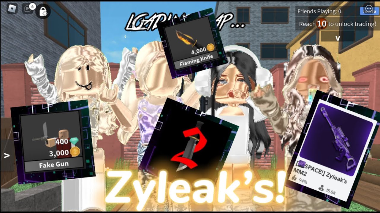 Me and my friends lily Naomi and Sarenne become the worst zyleaks mm2 ...