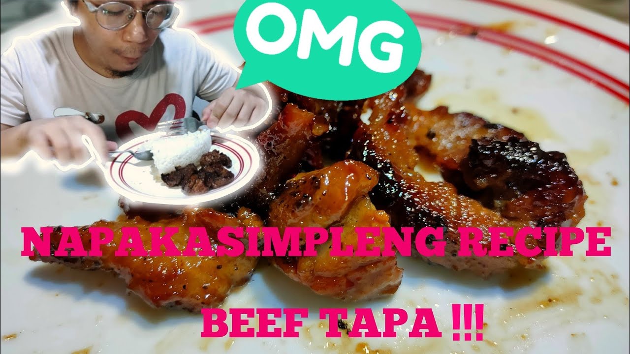 PAANO GUMAWA NG BEEF TAPA with 7UP || HOW TO MAKE HOMEMADE BEEF TAPA IN ...