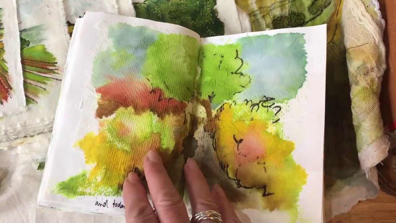 Artist Studio Tour - Jenny O'Leary - YouTube