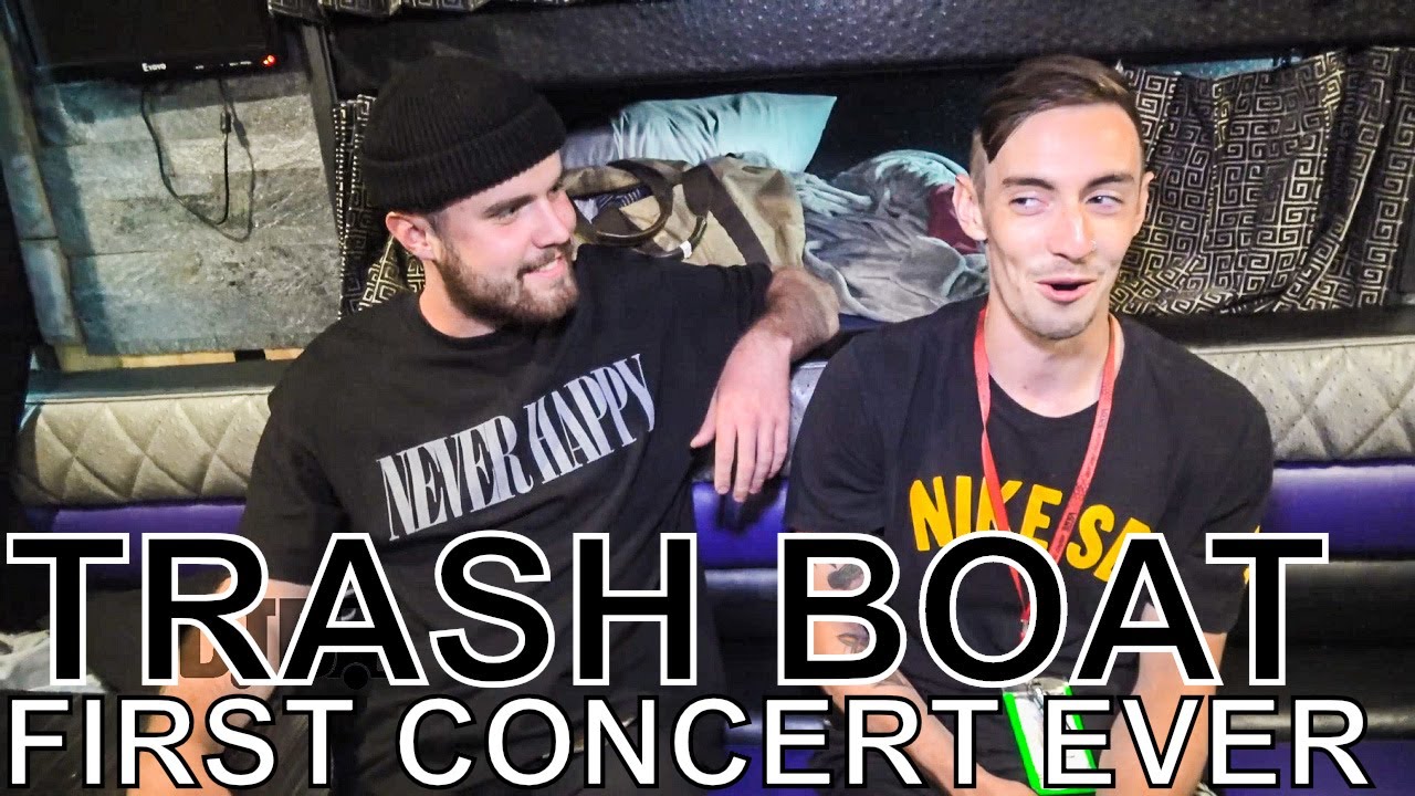 Trash Boat - FIRST CONCERT EVER Ep. 100 [Warped Edition 2018] - YouTube