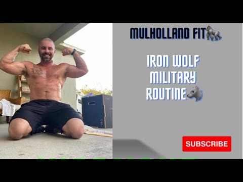 The IRON WOLF MILITARY ROUTINE🐺 42 mins🦍👊🏽 - YouTube
