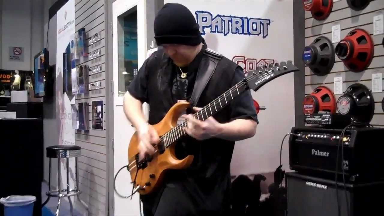 Dave Reffett Rocking Out for Eminence Speakers @ The 2011 NAMM Show ...