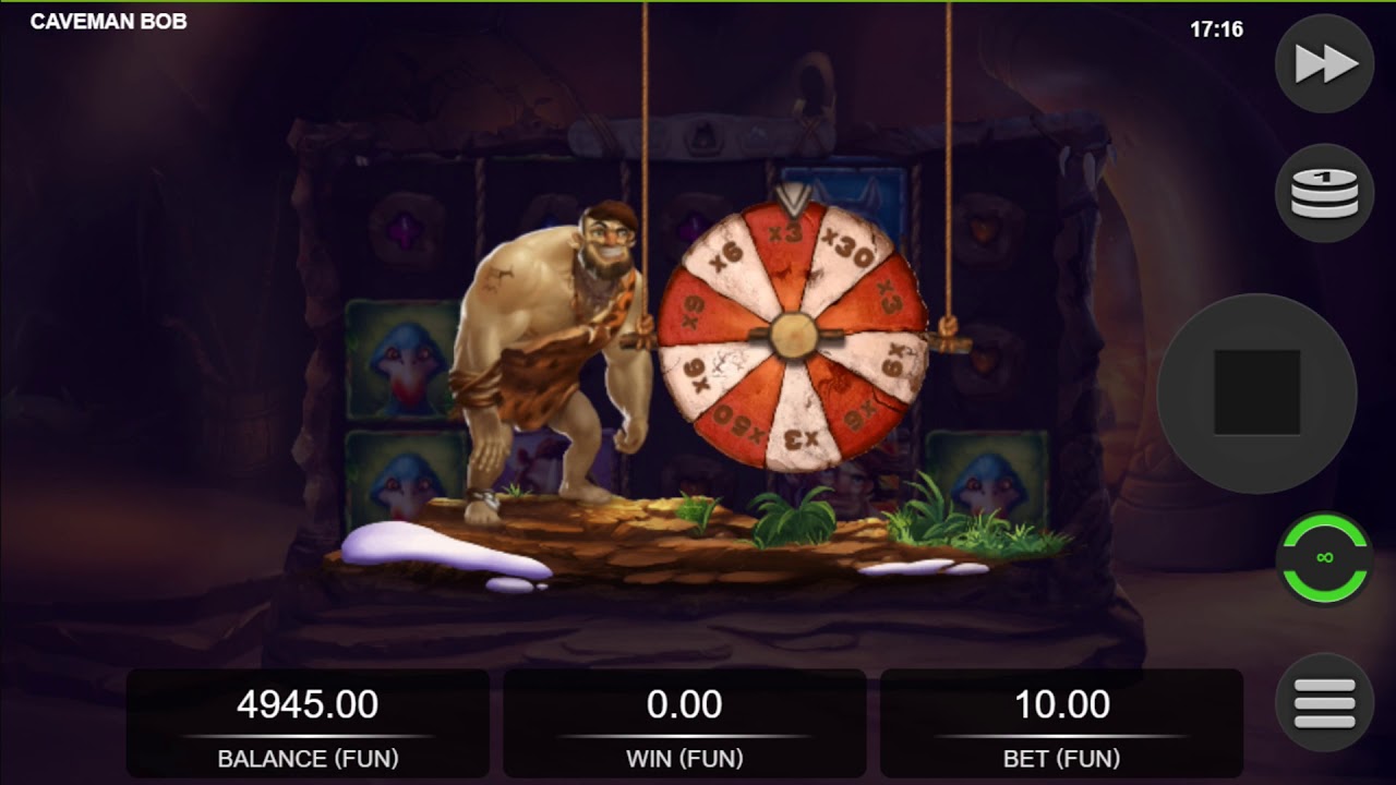 Example of the slot machine called Caveman Bob - YouTube